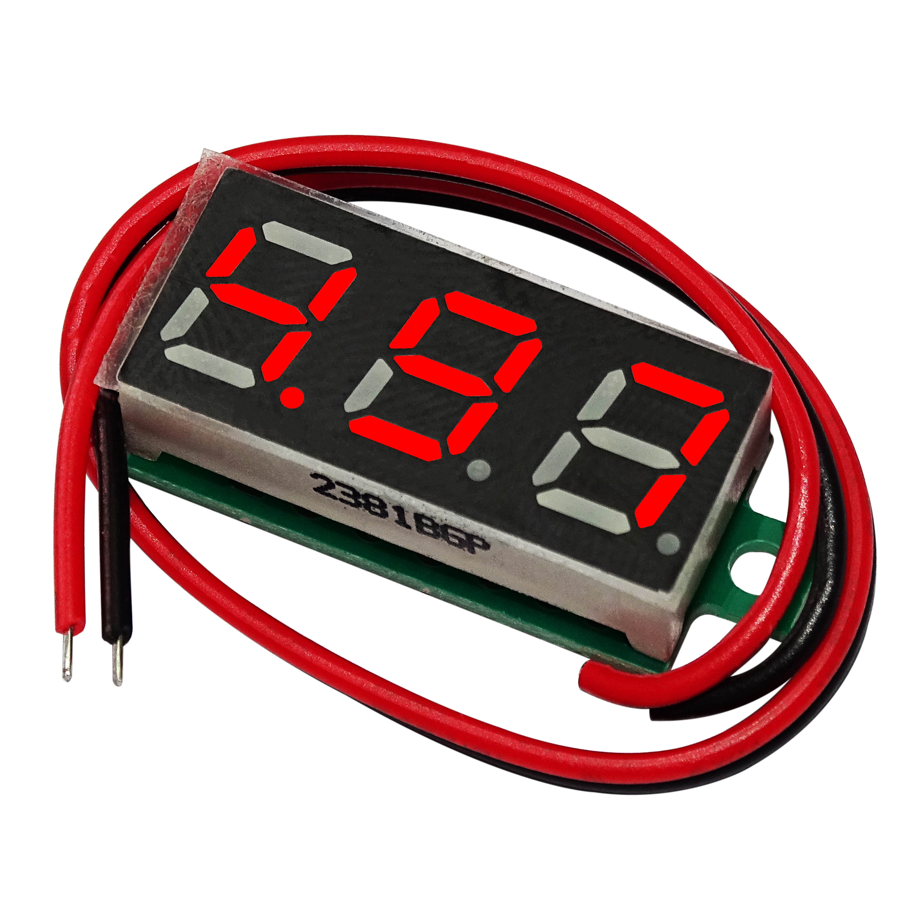 LED Voltmeter rot mini Einbau Spannung Digital LED Anzeige 0.28 Zoll ...